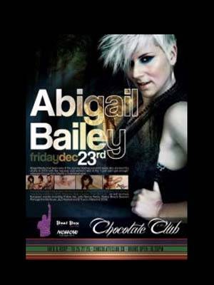 ABIGAIL BAILEY at Chocolate club