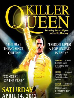 Killer Queen Feat. Patrick Myers Live