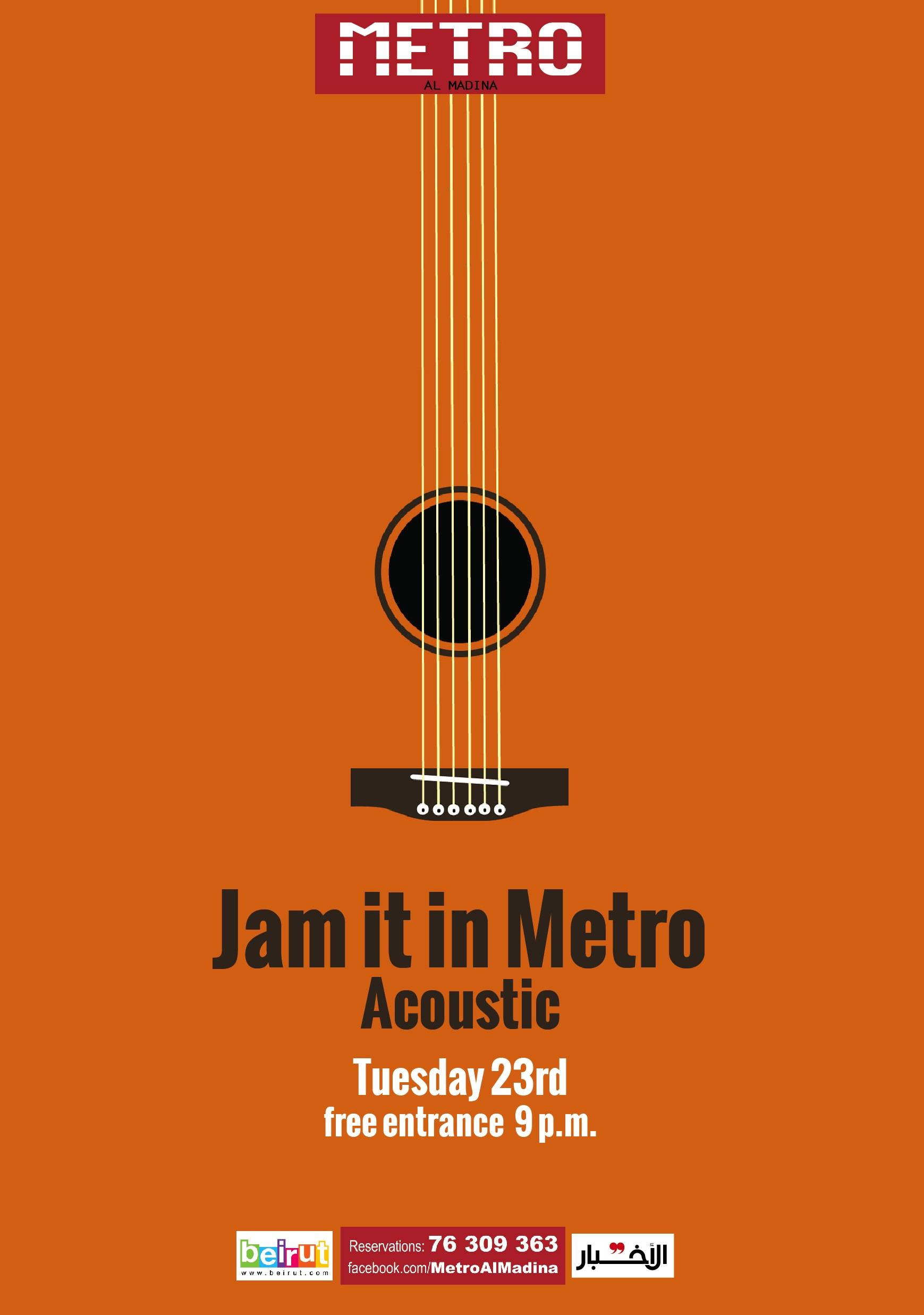 Jam It In Metro: Acoustic