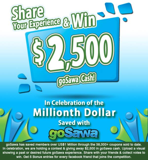 GoSawa Celebrating the Millionth Dollar Saved