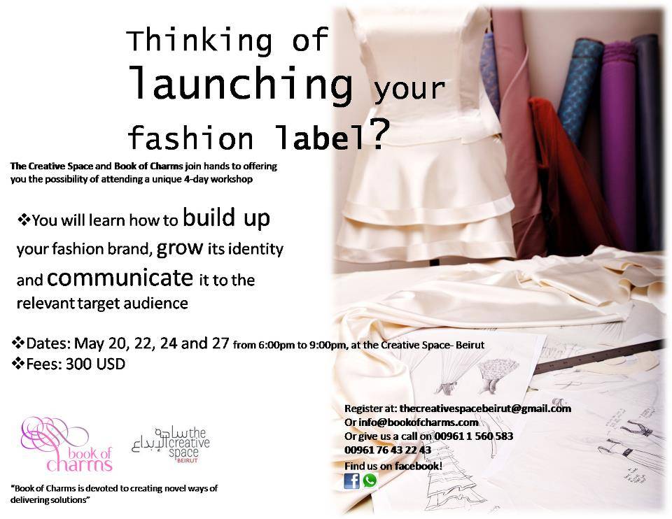 Developing your Fashion Brand Workshop at Creative Space