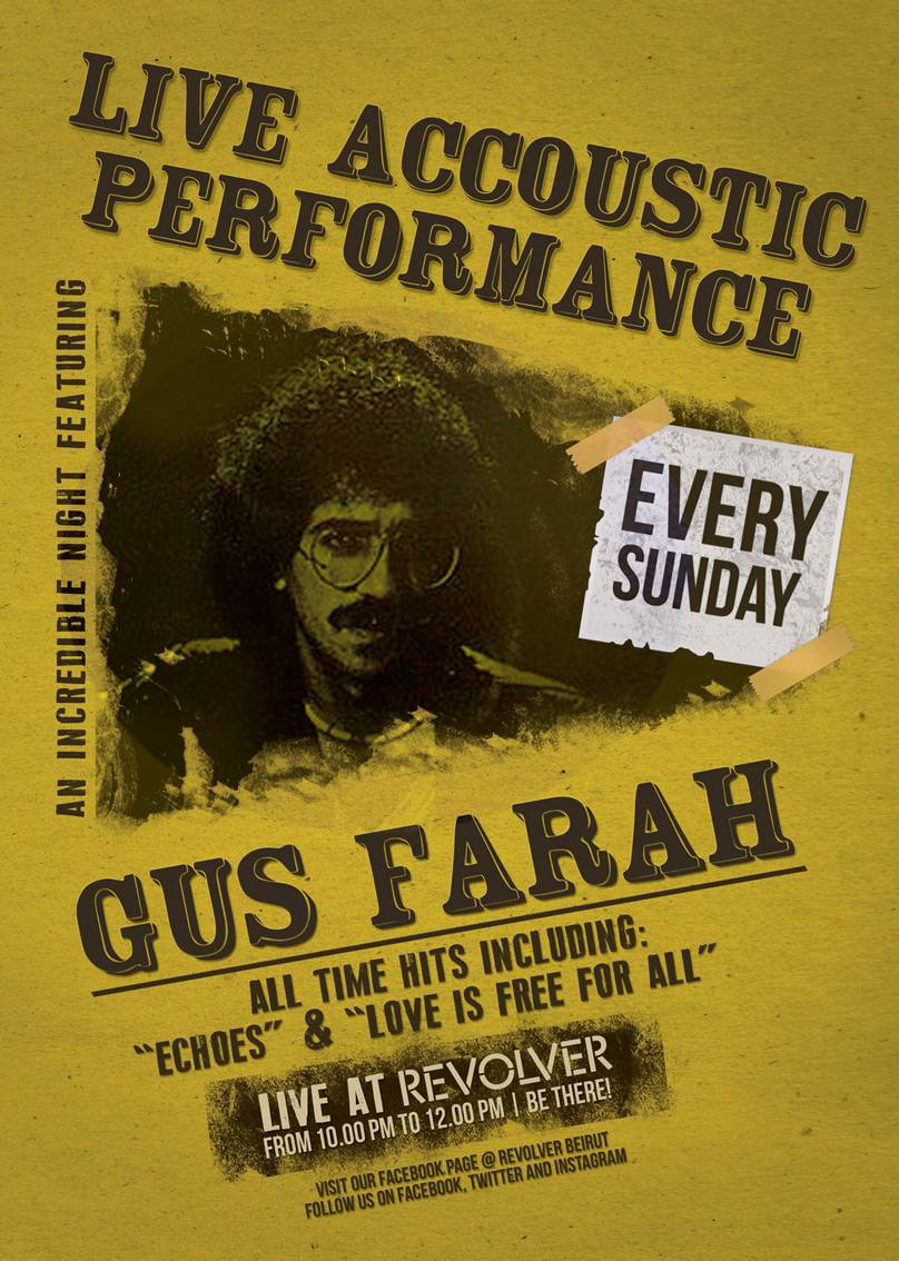 Gus Farah Live at Revolver