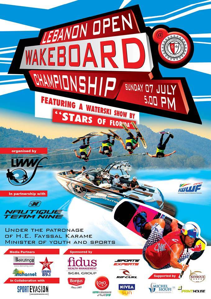 Lebanon Open Wakeboard Championship at ATCL