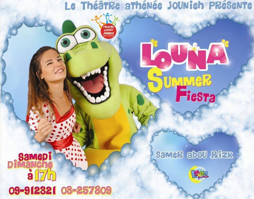 Louna Summer Fiesta at Theatre Athenee Jounieh