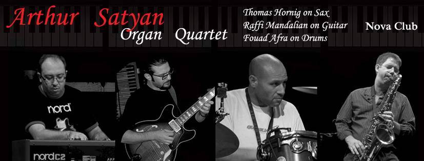 Arthur Satyan Organ Quartet Live at Nova Club
