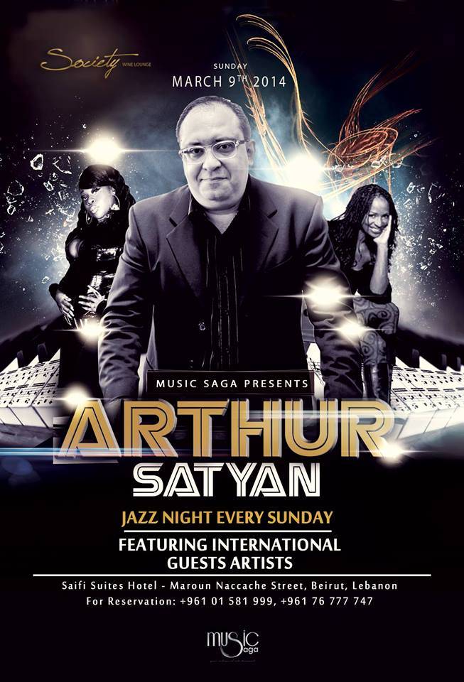 Arthur Satyan Live at Society Wine Lounge