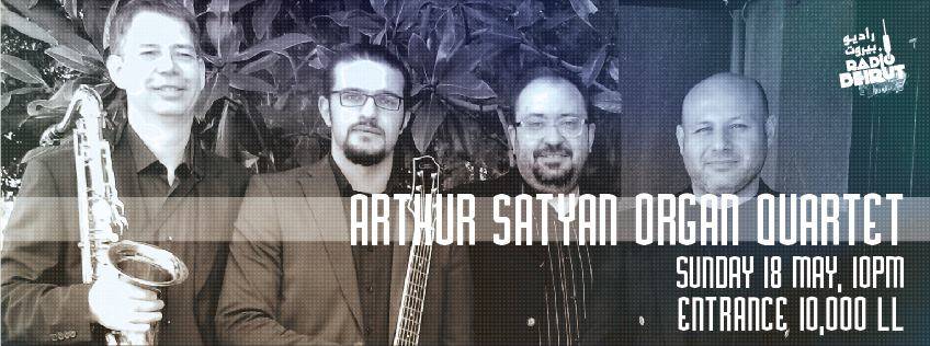 Arthur Satyan Organ Quartet at Radio Beirut