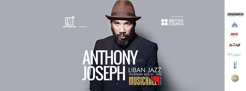 Anthony Joseph Live at MusicHall