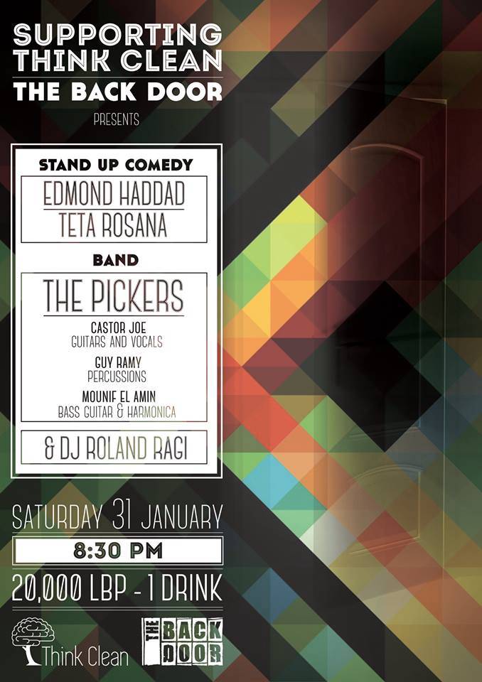 Think Clean Fundraiser at The Back Door