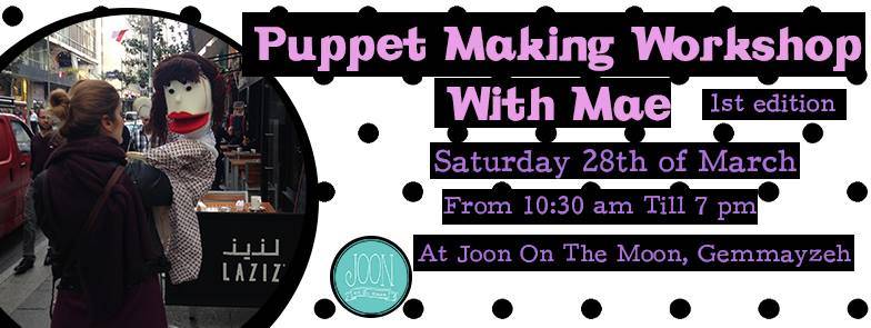 Puppet-Making Workshop With Mae