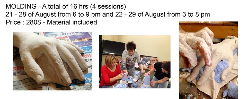 Molding Workshop with Contempo Artlounge