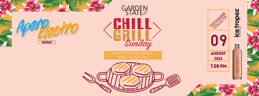 Chill Grill Sunday - Apero Electro at GardenState