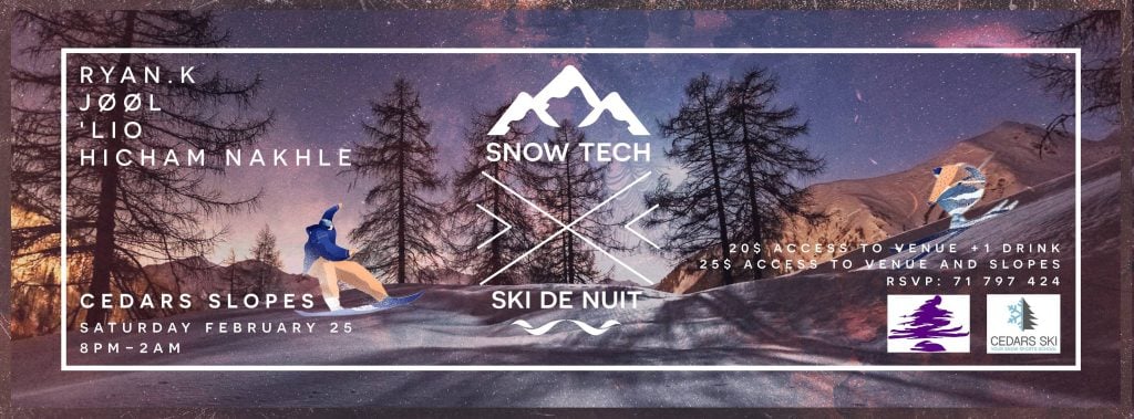 Snow Tech x Ski De Nuit