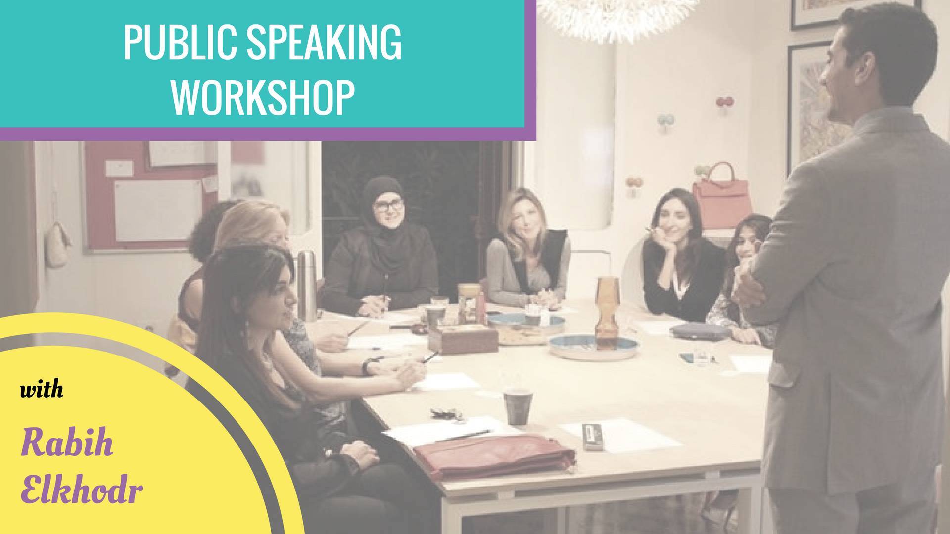 Public Speaking Workshop