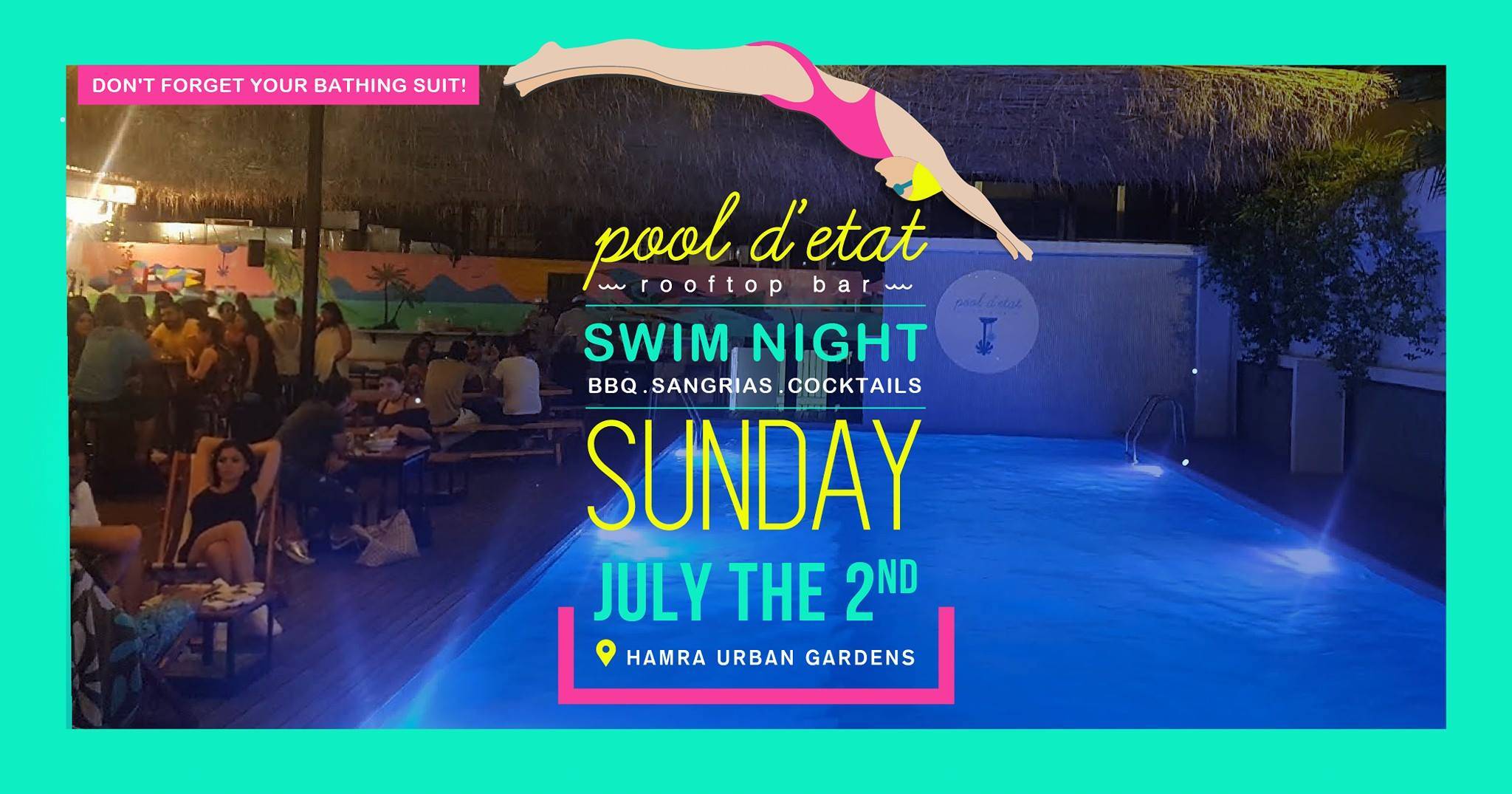 Swim Night Pool Party