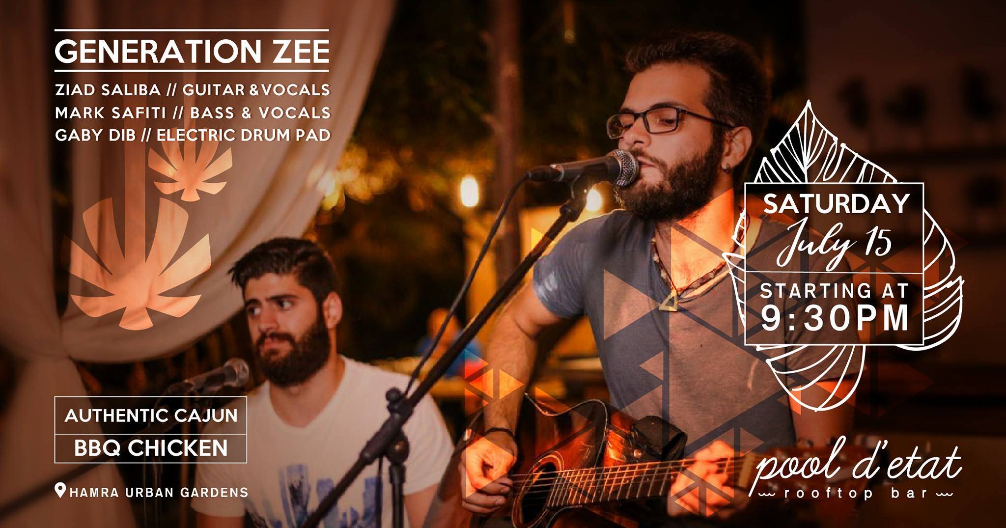 Generation Zee at Pool D'Etat