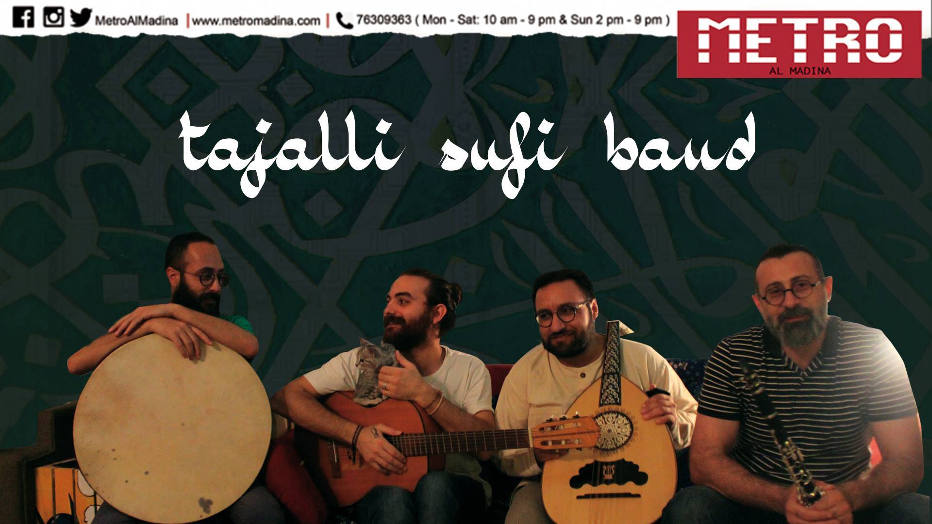 Tajalli Sufi Band Live at Metro