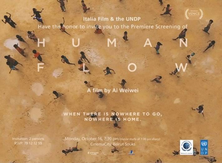 Premiere Screening of "Human Flow"