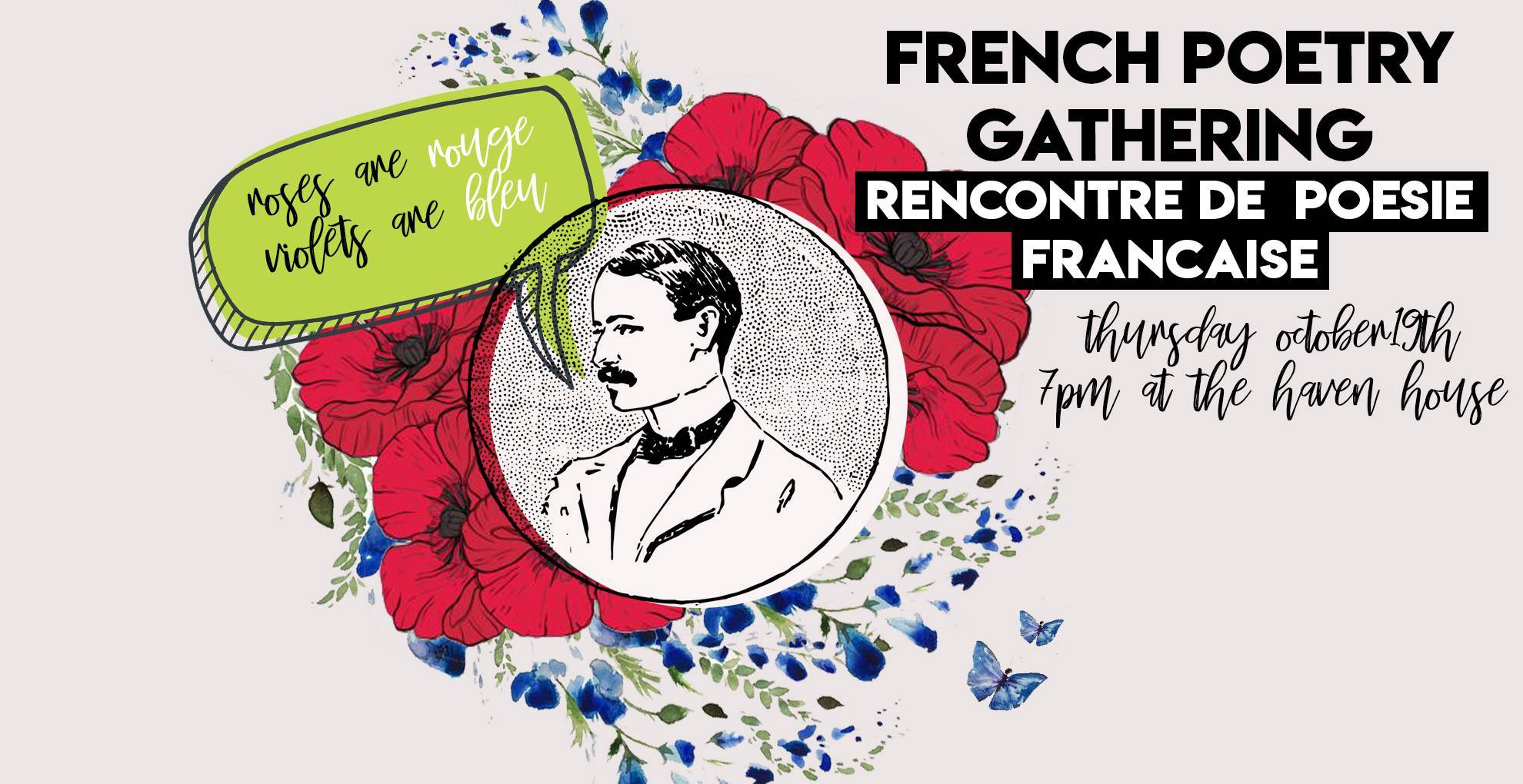 French Poetry Gathering at Haven House