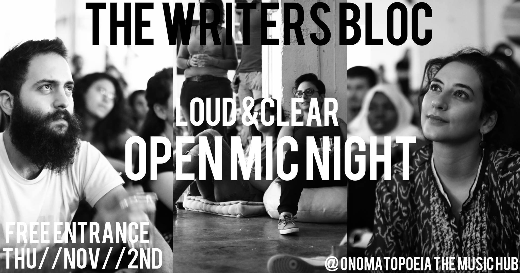 The Writers Bloc: Open Mic Night