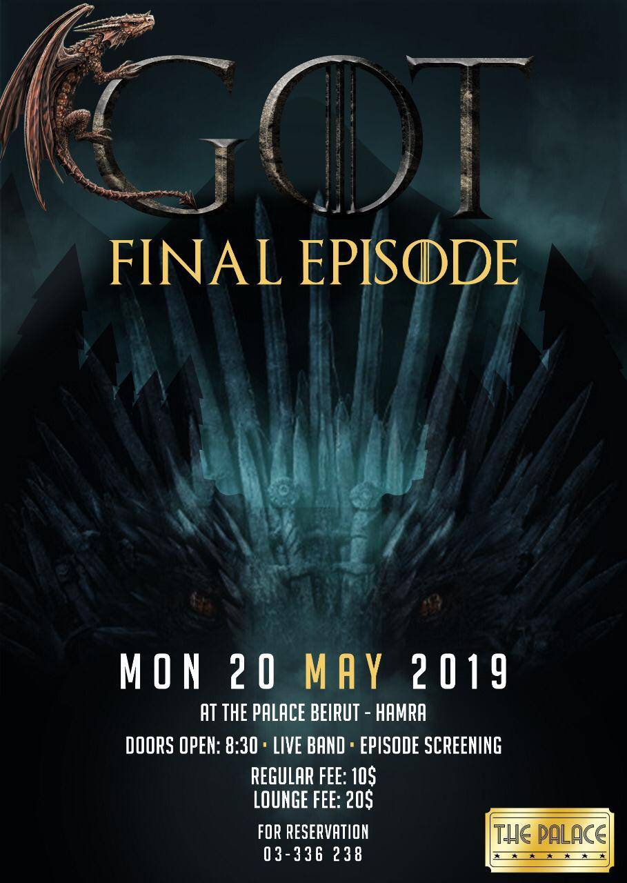 GOT Final Episode Screening with Game of Thrones - Fans in Lebanon