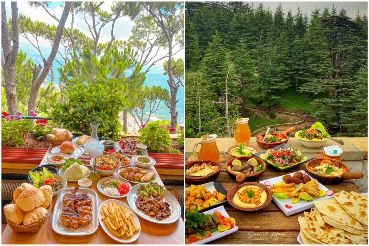 ٦ مطاعم بقلب غابات لبنان الساحرة
