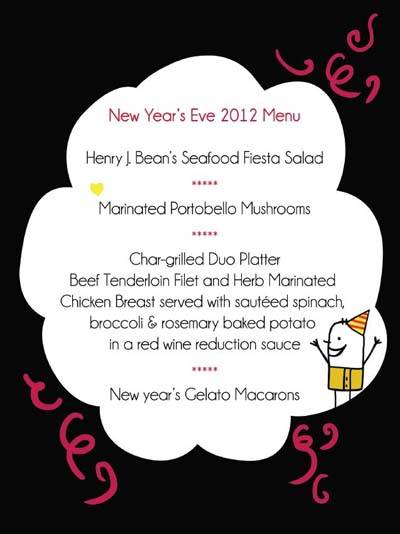 New Year's eve at Henry J. Beans