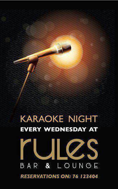 Karaoke Night at Rules Pub