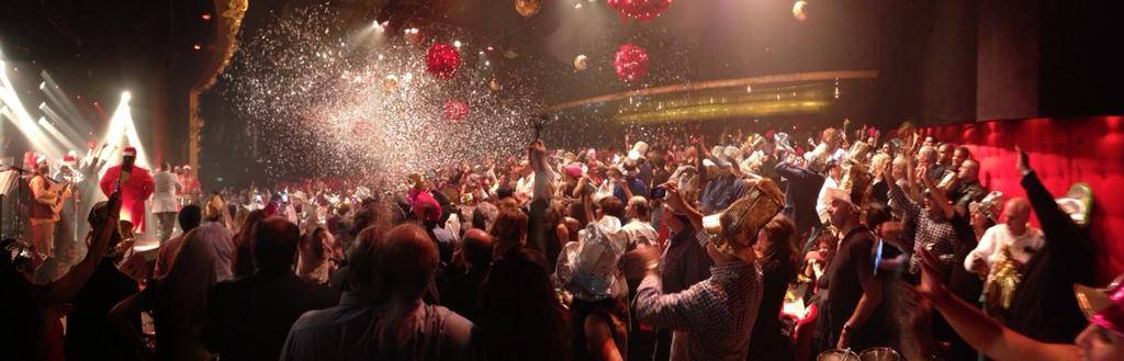 Spotted: NYE Rehearsal Gig at Music Hall