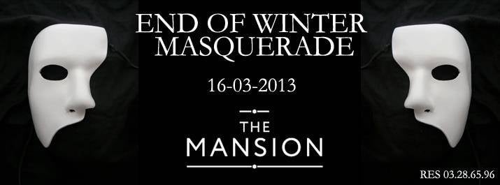 The End of Winter Masquerade at The Mansion