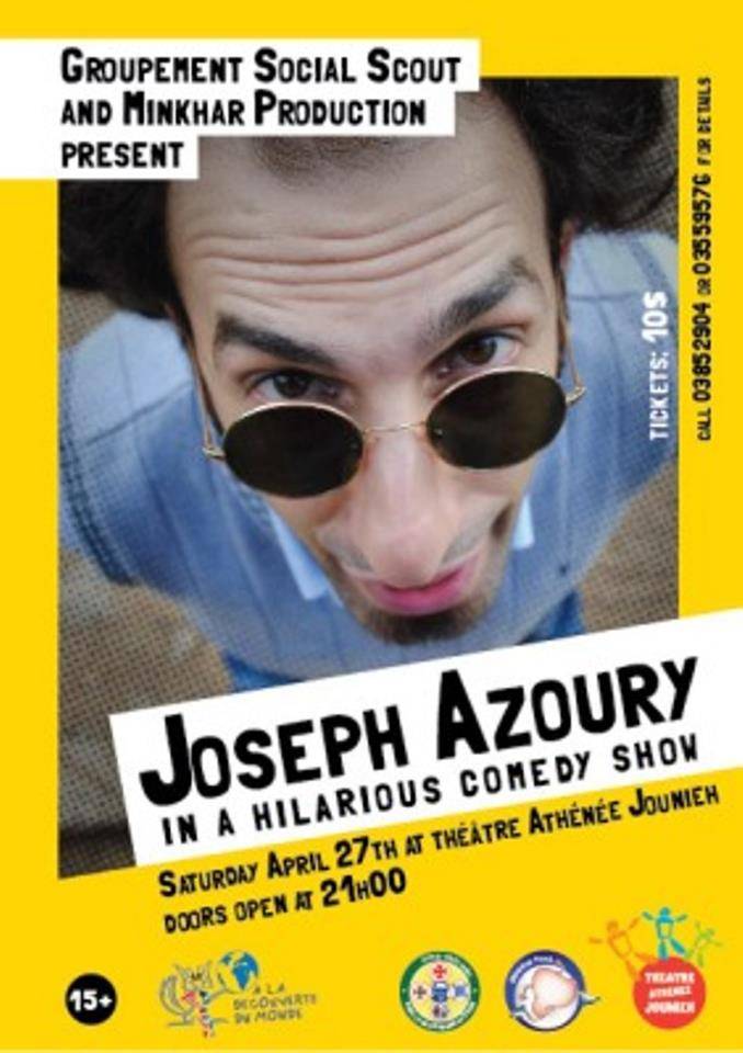 Joseph Azoury Comedy Show at Theatre Athenee Jounieh » Beirut.com