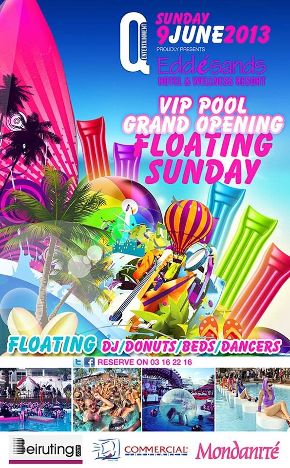 VIP Pool Party at Edde Sands