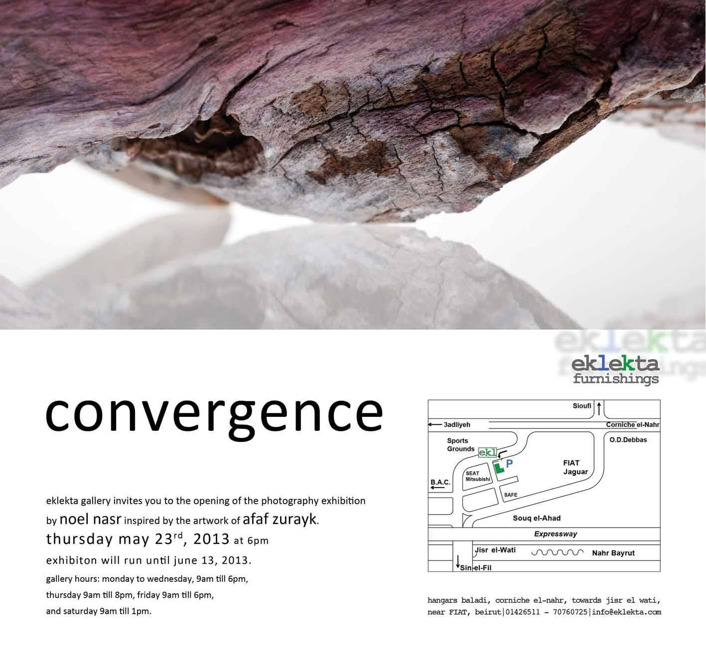 Convergence Exhibition at Eklekta Gallery