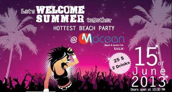 Welcome Summer Party at Mocean Club