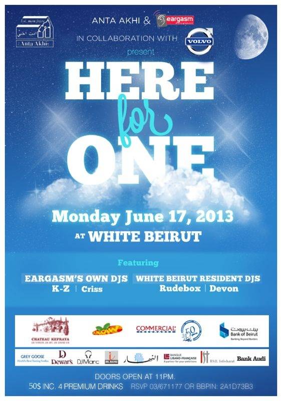 Here For One Night at White Beirut