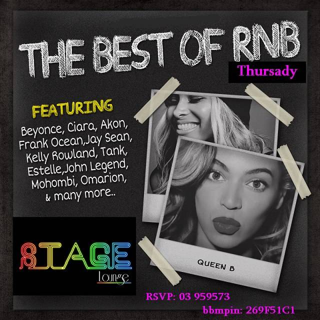 The Best Of RnB at Stage Lounge