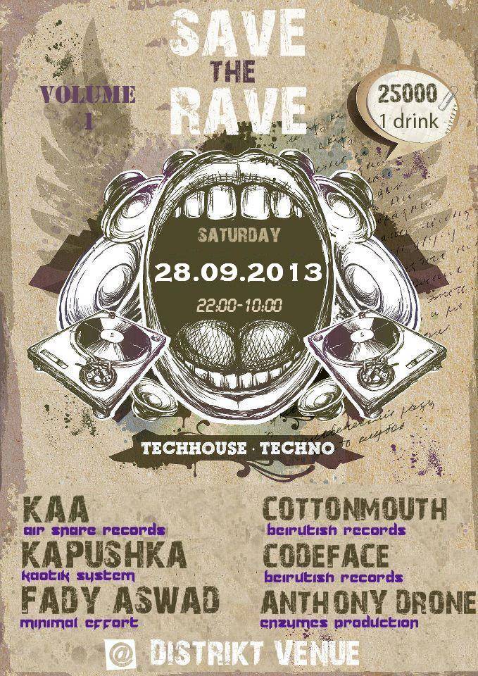 Save The Rave Vol. 1 at Distrikt