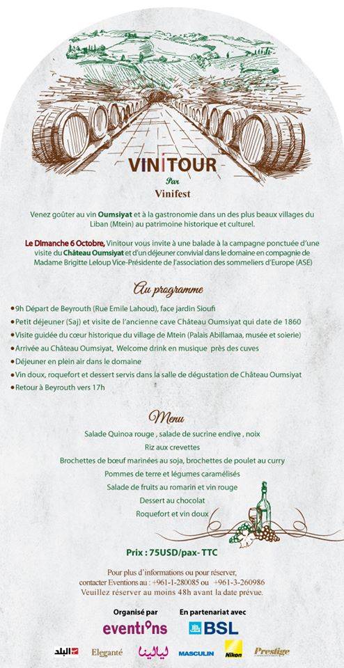 Vinitour Wine Tour in Mtein