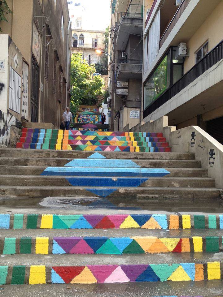 Demonstration to Save the Mar Michael Stairs