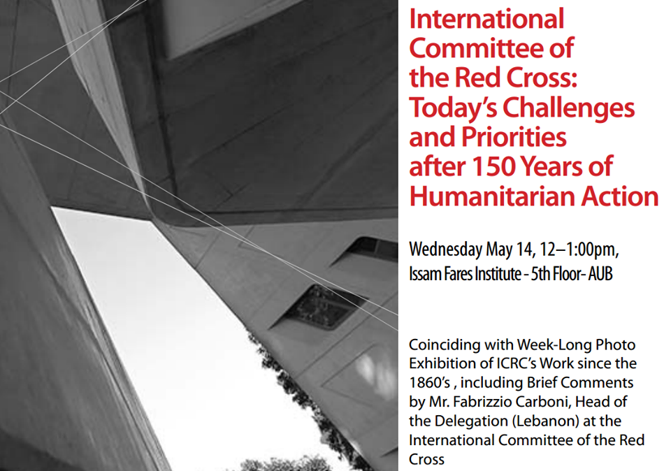 International Committee of the Red Cross: Today’s Challenges and ...