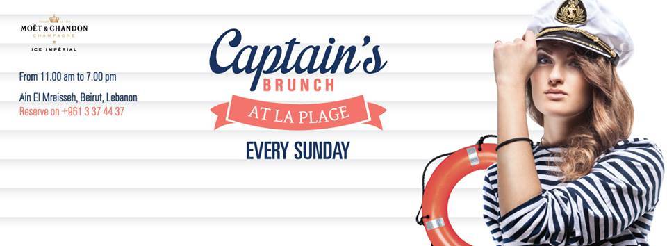 Captain's Brunch at La Plage