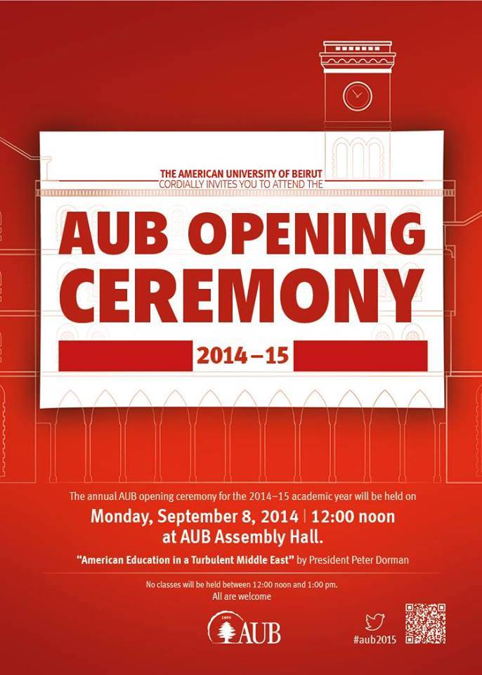 AUB Opening Ceremony