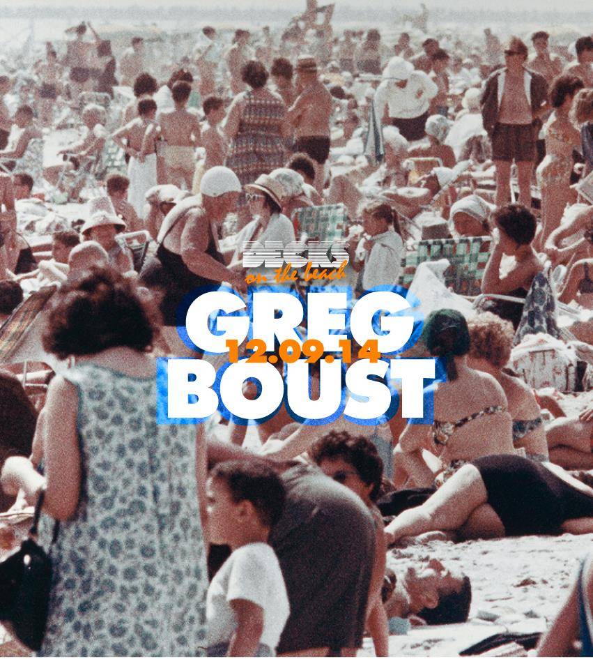 Decks on the Beach Presents: Greg Boust
