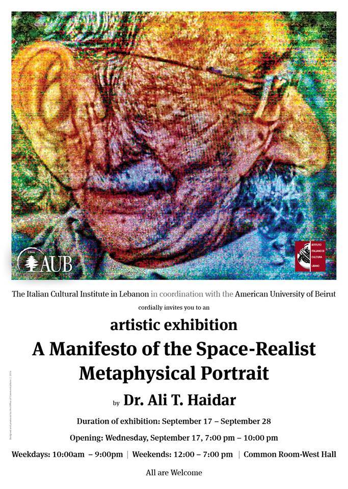 A Manifesto of the Space-Realist Metaphysical Portrait by Dr. Ali Haidar