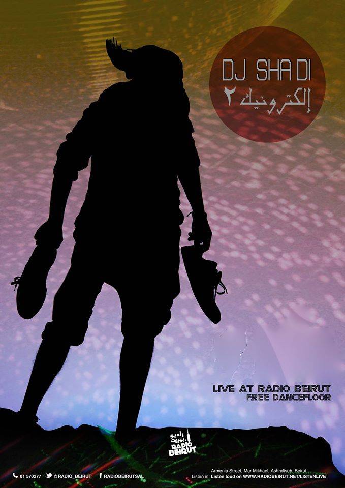 DJ Sha Di at Radio Beirut