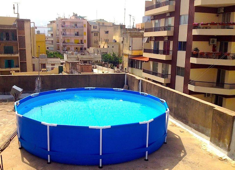 Pool Party at Hostel Beirut