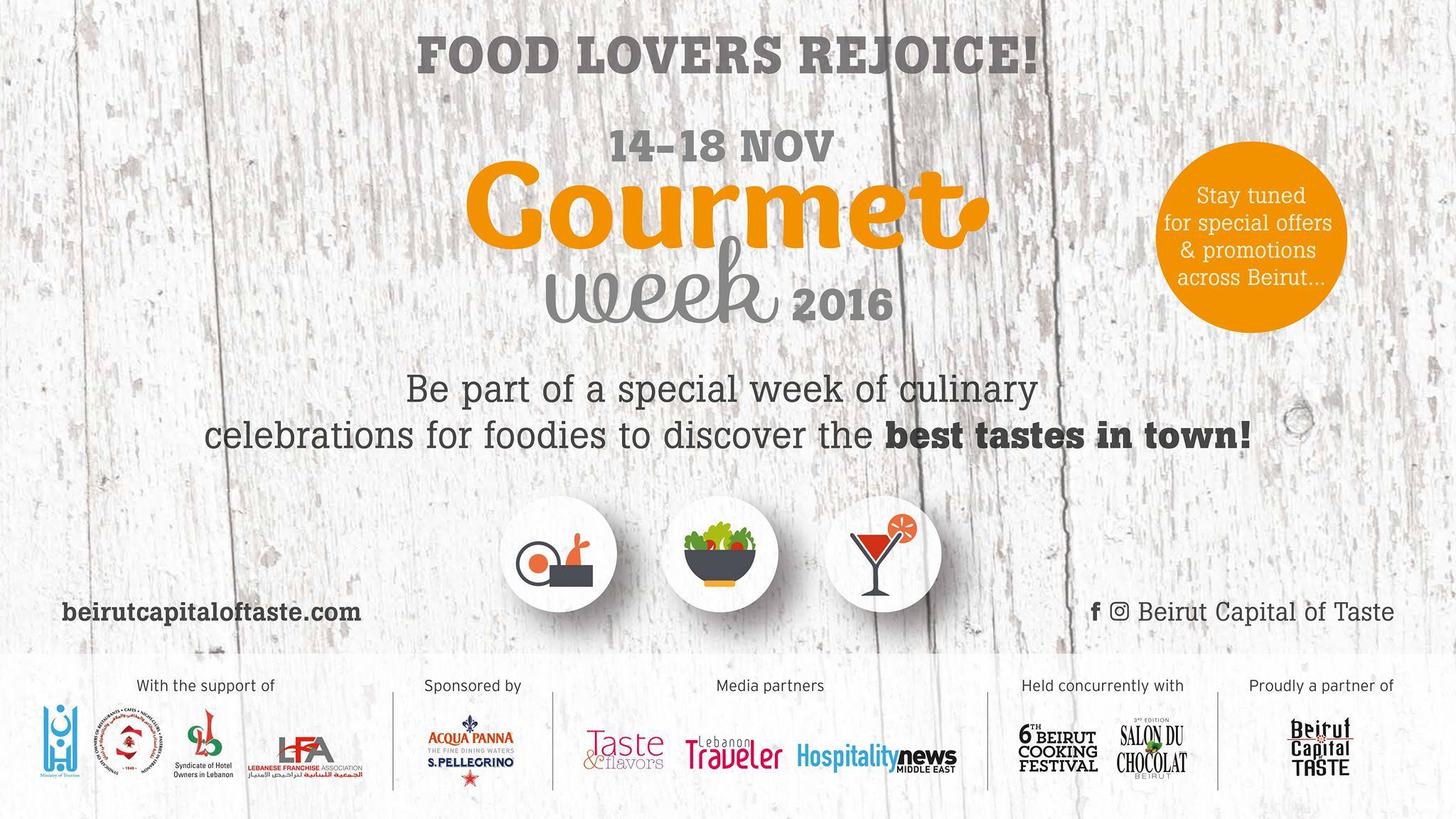 Gourmet Week 2016