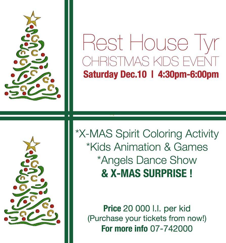 Rest House Tyr Christmas Kids Event
