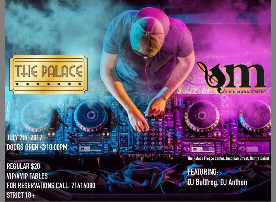 Deep House Party at The Palace