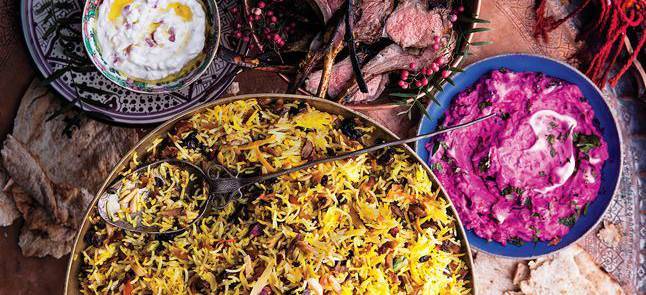 Persian cuisine from Isfahan